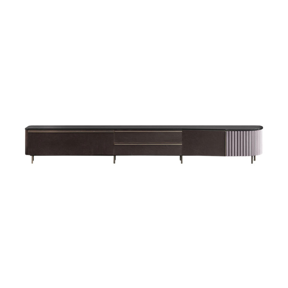 Plisse Leather Sideboard by Baxter | Haute Living