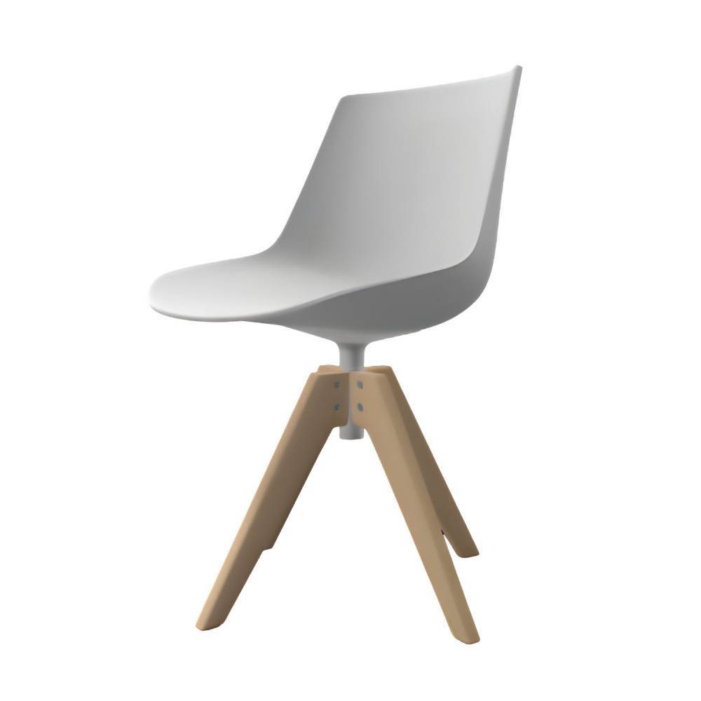 Flow Stool: VN 4 - Legged Wooden Base by MDF Italia | Haute Living