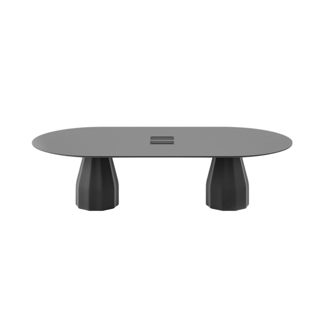 Burin Outdoor Square Dining Table by Viccarbe | Haute Living