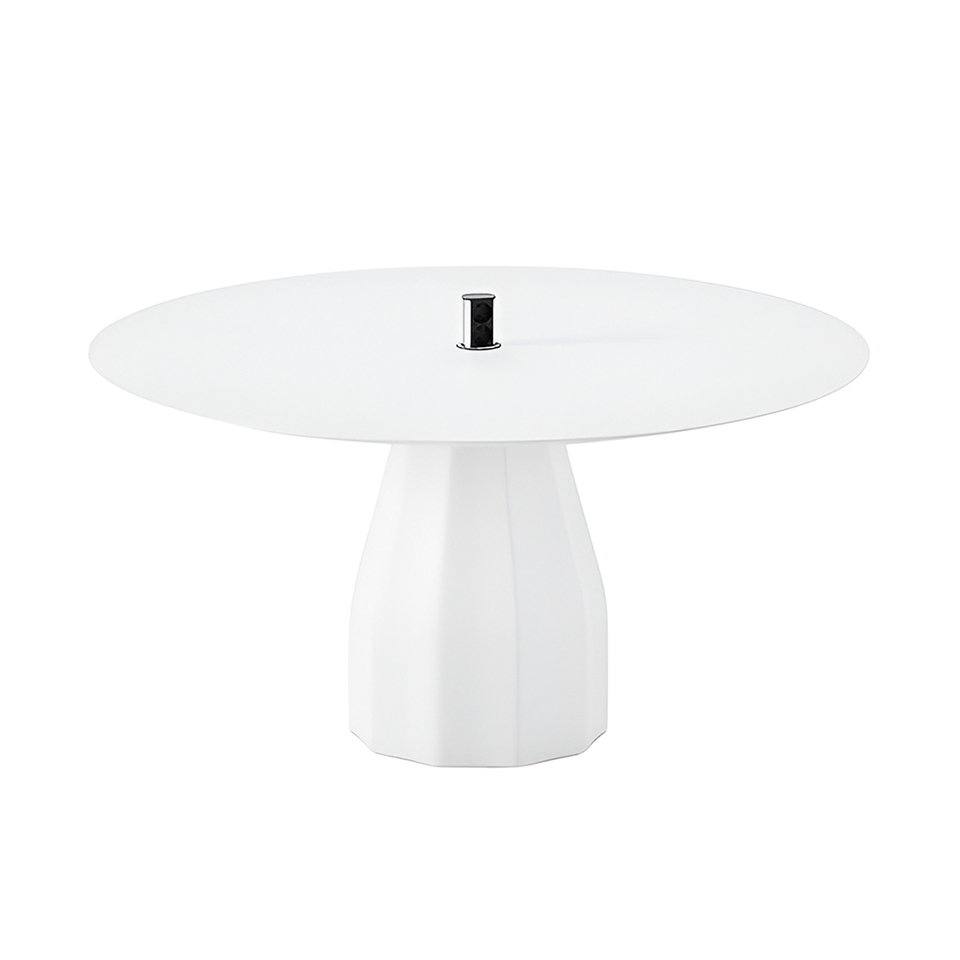 Burin Outdoor Round High Table by Viccarbe | Haute Living
